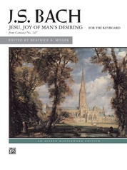 Jesu, Joy of Man's Desiring: Piano Sheet (Score and 4 parts included ...