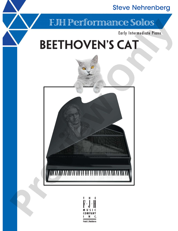 Beethoven's Cat: Piano: Steve Nehrenberg - Digital Sheet Music Download
