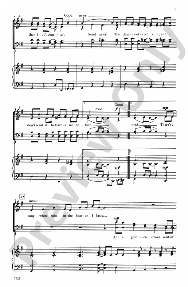 Good News!: SATB Choral Octavo - Digital Sheet Music Download