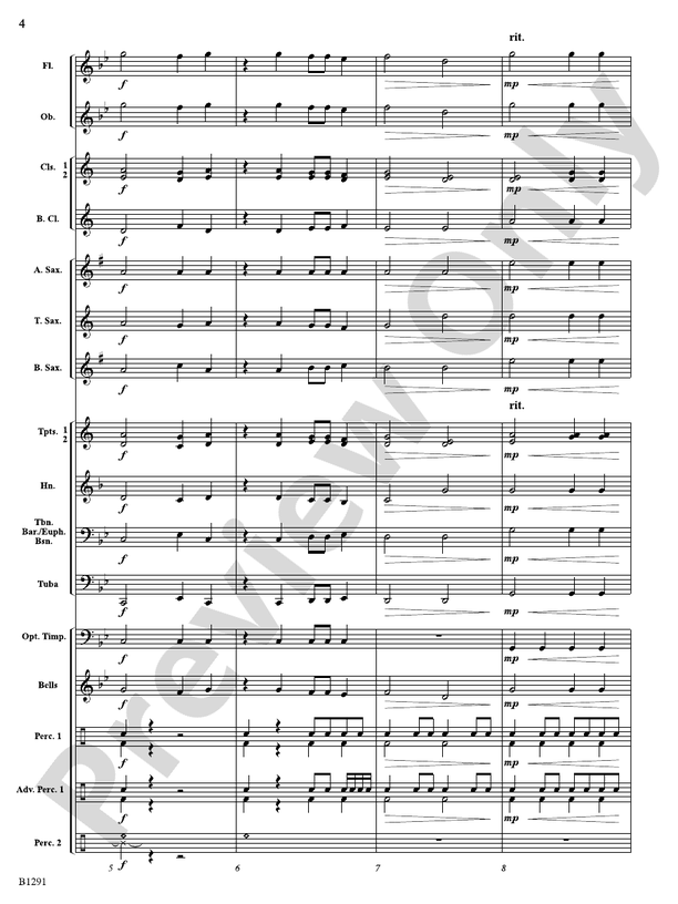 Comet Ride: Score: Concert Band Score: Brian Balmages - Digital Sheet ...