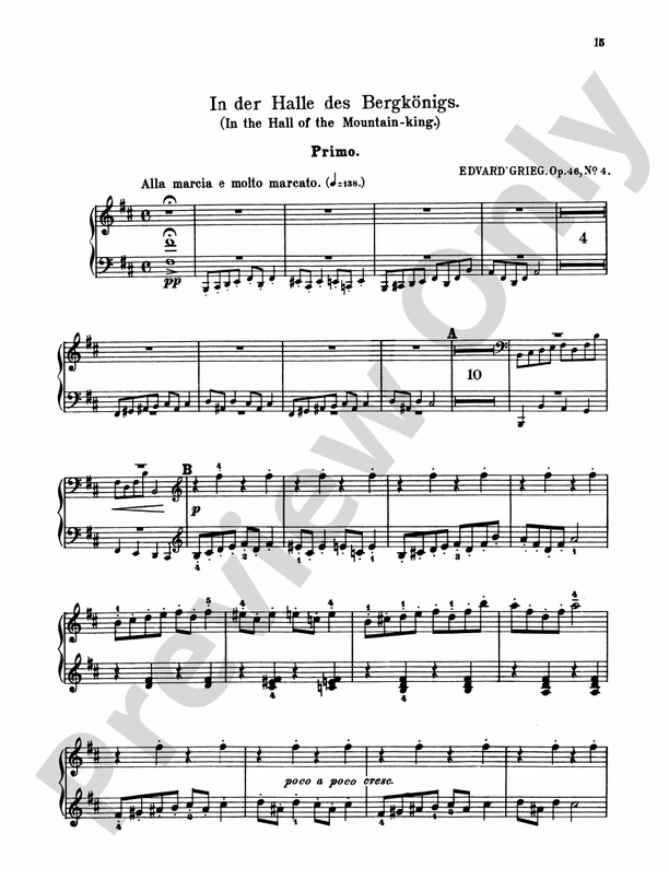 Grieg: Peer Gynt Suite, No. 1, Op. 46: 4. In the Hall of the Mountain ...