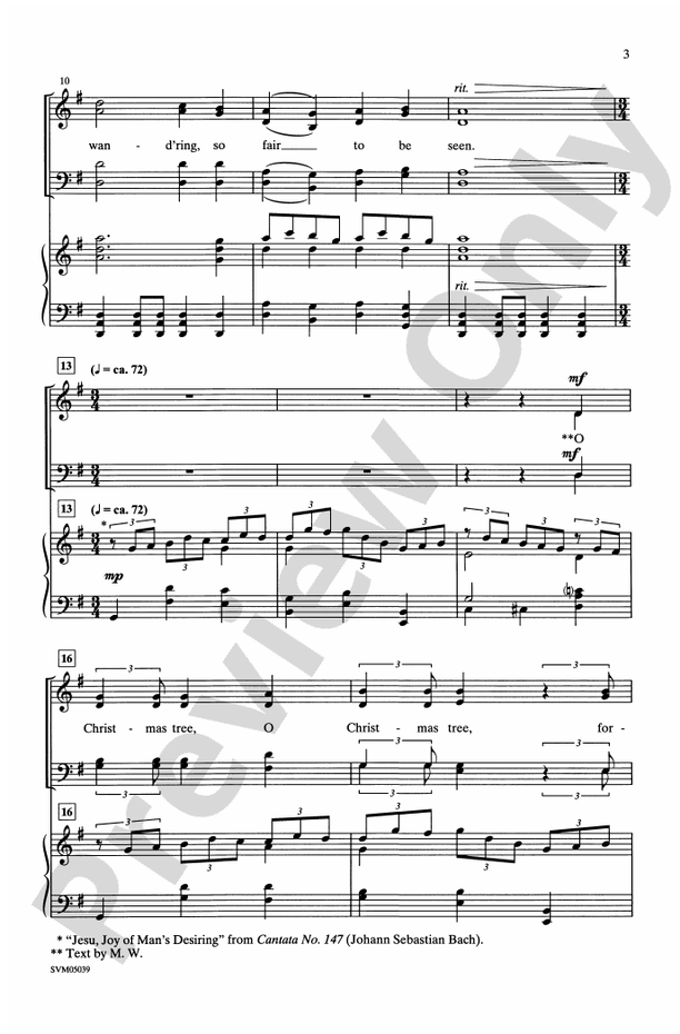 Christmas Goes Baroque: SATB Choral Octavo: Johann Sebastian Bach ...