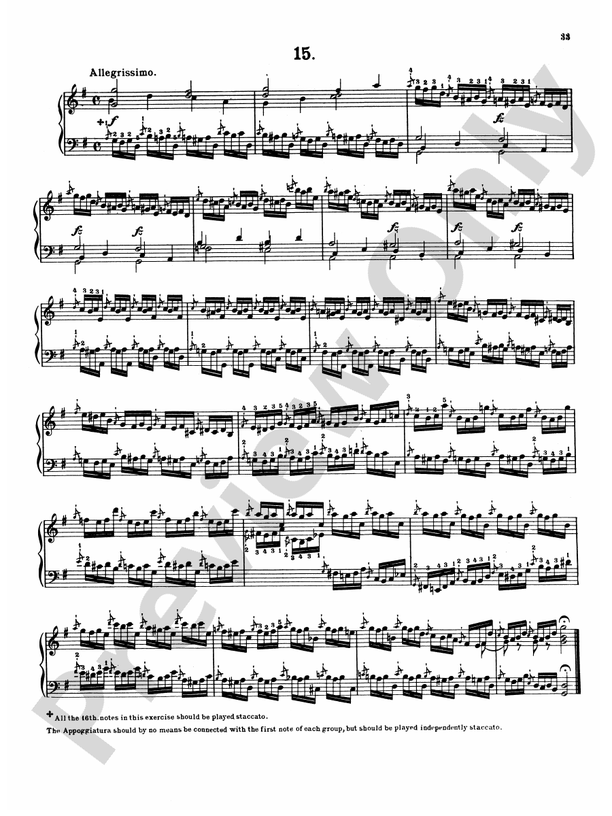 Clementi: Gradus ad Parnassum (Twenty-nine Selected Studies): No. 15 ...