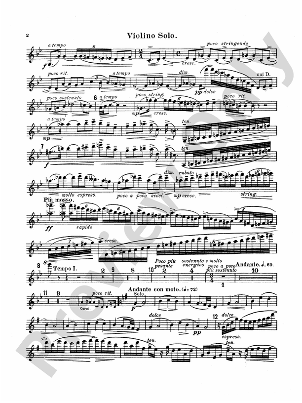 Suk: Fantasie, Op. 24 (Urtext): Fantasie, Op. 24 (Urtext) (Violin) Part - Digital Sheet Music ...