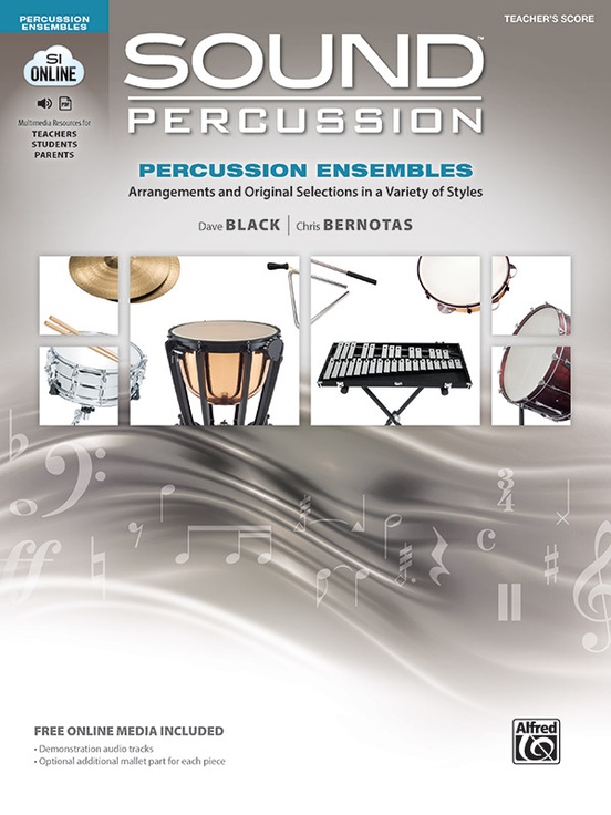 Sound Percussion Ensembles: Teacher's Score & Online Media | Sheet Music