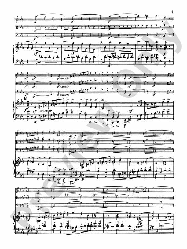 Schumann: Quartet in E flat Major, Op. 47: Chamber Quartet: Robert ...