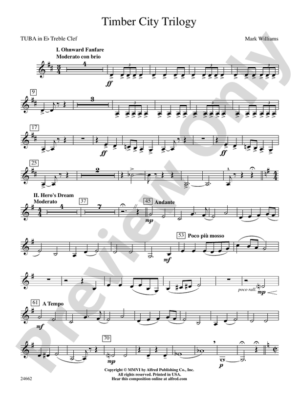 Timber City Trilogy: (wp) E-flat Tuba T.C.: (wp) E-flat Tuba T.C. World ...