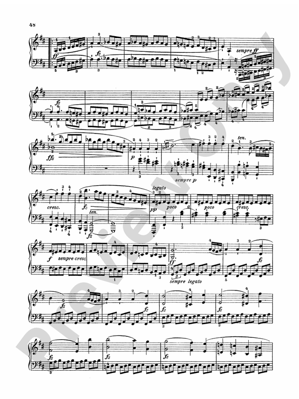 Clementi: Piano Sonatas (Volume III): No. 17, Op. 39, No. 3 Part - Digital Sheet Music Download