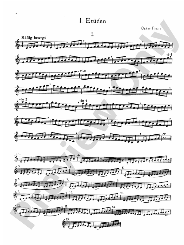 Franz: Etudes and Concert Etudes: French Horn Book: Oskar Franz ...