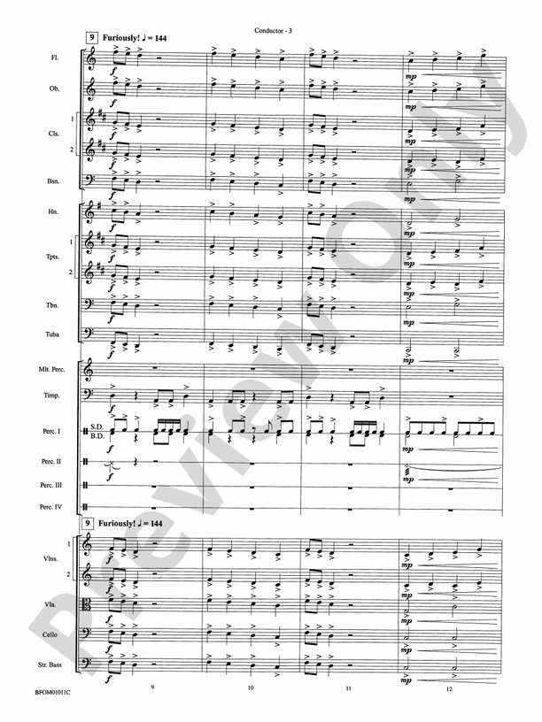 Dark Adventure: Score: Full Orchestra Score - Digital Sheet Music Download