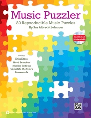 Music Puzzles Plus: Book | Sheet Music
