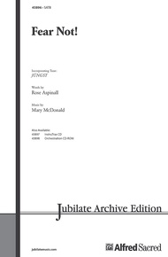 Fear Not!: SATB Choral Octavo: Mary McDonald | Sheet Music
