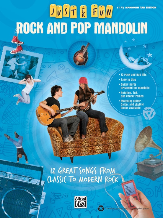 Just for Fun: Rock and Pop Mandolin: Mandolin Book | Sheet Music