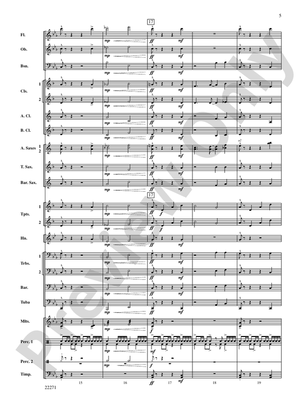 Nemesis: Concert Band Conductor Score & Parts: Gary Fagan - Digital Sheet Music Download