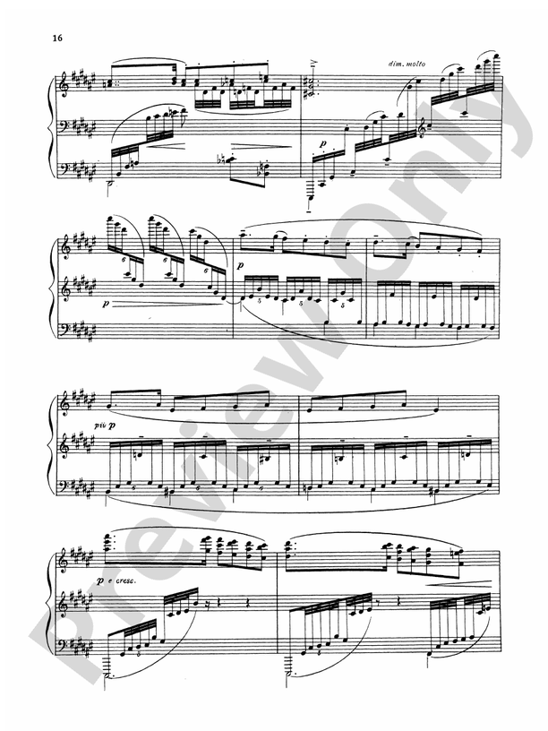 Debussy: Images (Volume II): Poissons d'or Part - Digital Sheet Music ...