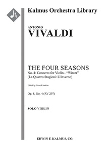 The Four Seasons, No. 4: Concerto for Violin in F minor - Winter (Le ...