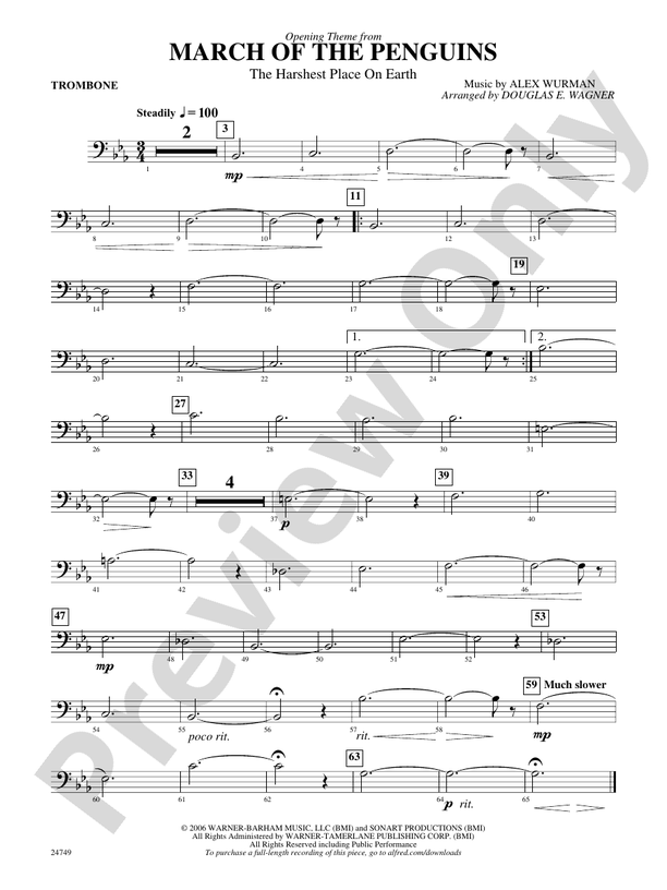 March of the Penguins, Opening Theme from (The Harshest Place on Earth ...