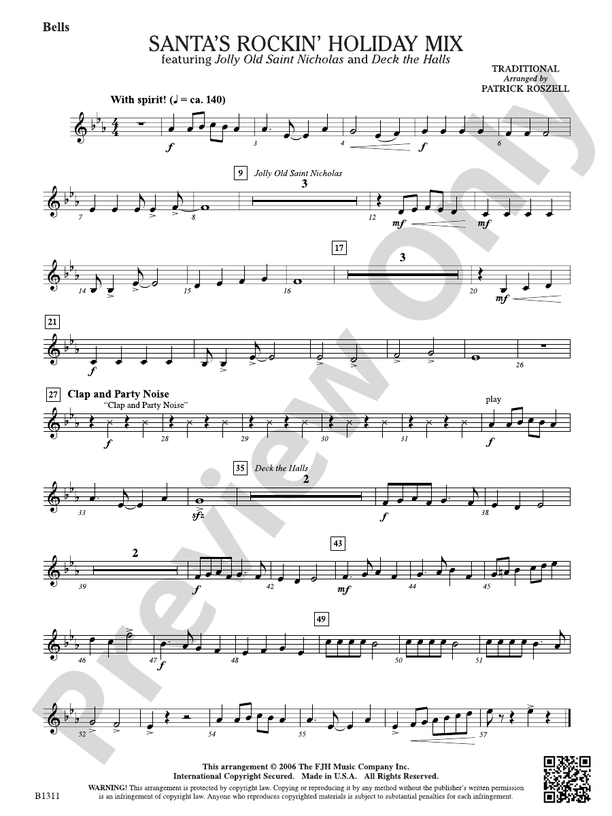 Santa's Rockin' Holiday Mix (featuring Jolly Old Saint Nicholas and ...