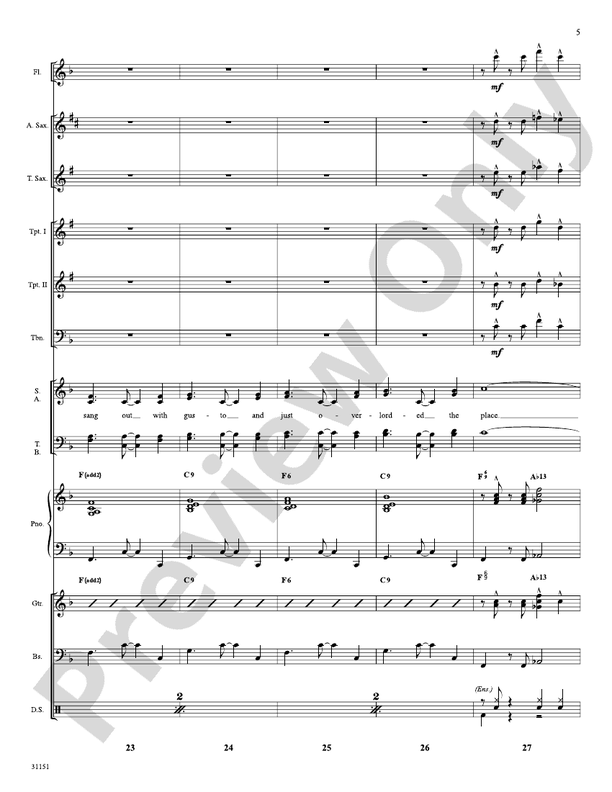 Johnny One Note (from the musical Babes in Arms): Choral SoundPax ...