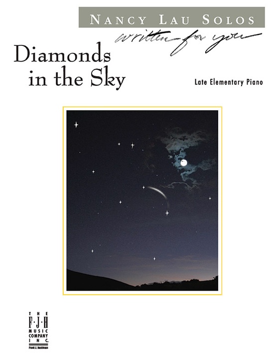 Diamonds in the Sky: Elementary Piano Sheet: Nancy Lau | Sheet Music