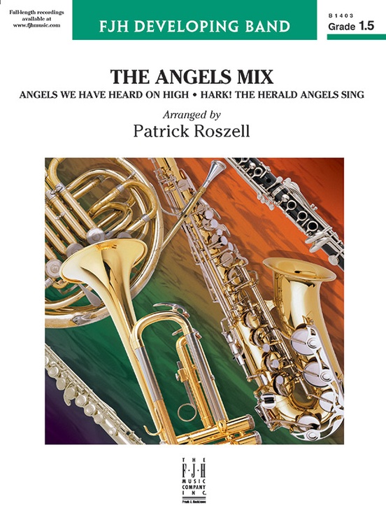 The Angels Mix: Concert Band Conductor Score & Parts | Sheet Music