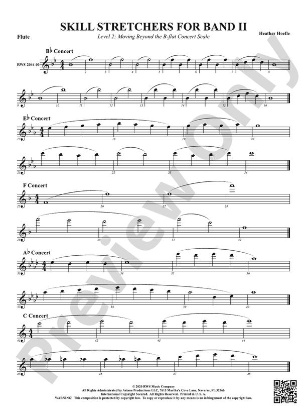 Skill Stretchers for Band II - Level 2: Moving Beyond the B-flat ...