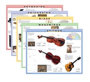 Instrument Parade: 24-Poster Set | Sheet Music