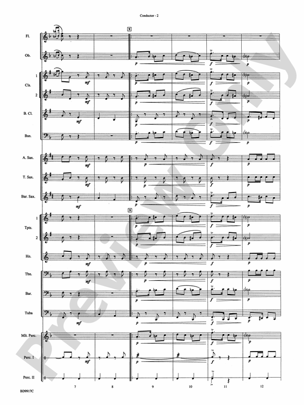 Barnum and Bailey's Favorite: Score: Concert Band Score - Digital Sheet ...