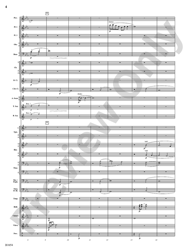 Grace: Score: Concert Band Score: Brian Balmages - Digital Sheet Music ...