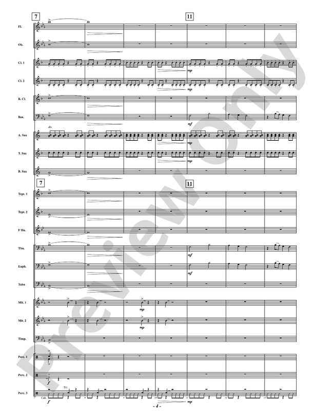 The Archer's Arrow: Score: Concert Band Score: Brian Bankston - Digital ...