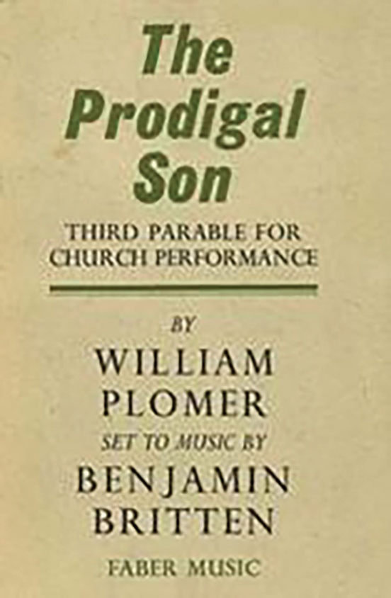 The Prodigal Son: Vocal Libretto: Benjamin Britten | Sheet Music
