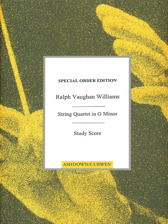 String Quartet in G Minor: String Quartet Study Score: Ralph Vaughan Williams | Sheet Music