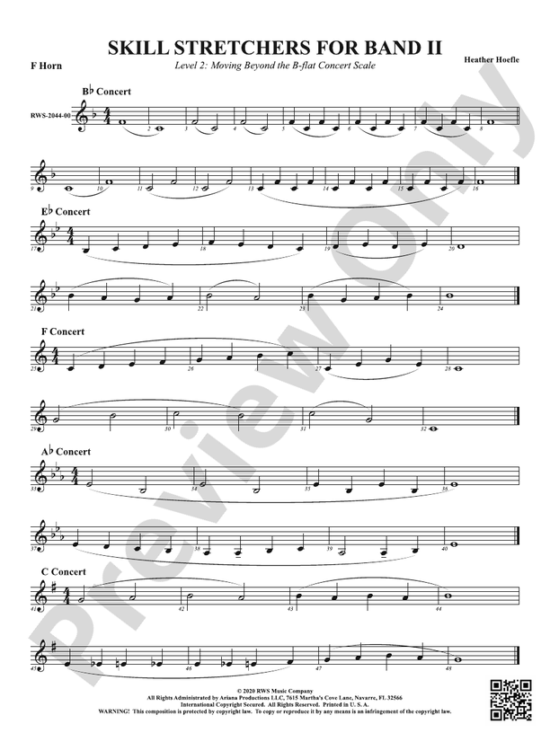 Skill Stretchers for Band II - Level 2: Moving Beyond the B-flat ...