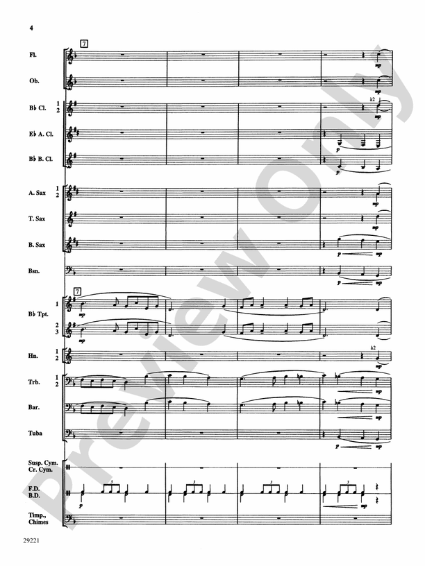 The Drummer Boy of Shiloh: Score: Concert Band Score - Digital Sheet ...