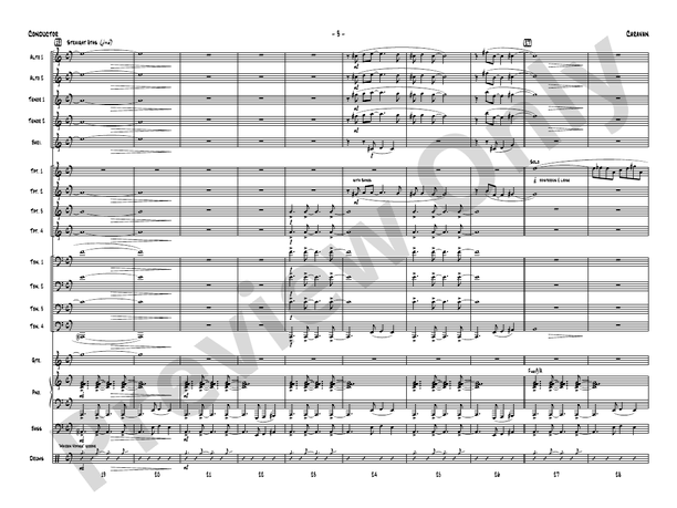 Caravan: Score: Jazz Ensemble Score - Digital Sheet Music Download