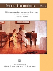 Masterwork Classics Duets, Level 1: Piano Duet (1 Piano, 4 Hands) Book ...