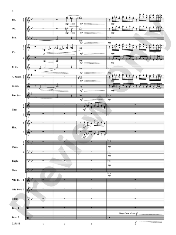 A Day in the Life: Concert Band Conductor Score & Parts: Scott Director ...