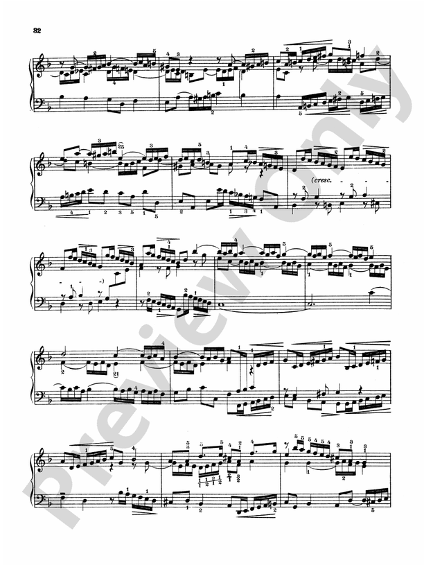 Handel: Suites (Volume I): Suite in D Minor Part - Digital Sheet Music ...