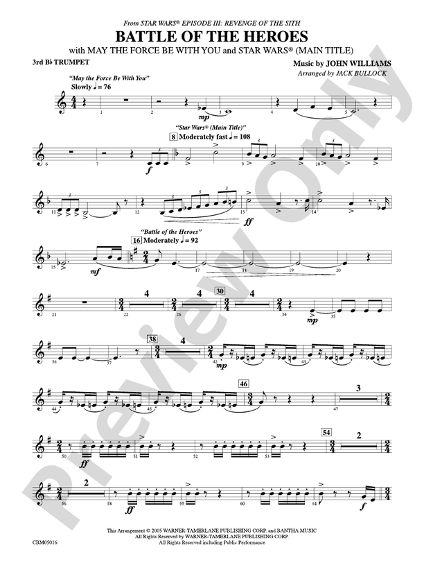 The Battle of the Heroes (from Star Wars®: Episode III Revenge of the ...