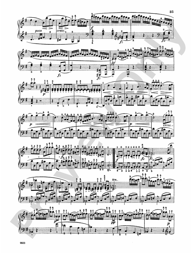 Clementi: Piano Sonatas (Volume III): No. 16, Op. 39, No. 2 Part - Digital Sheet Music Download
