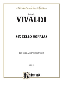 Vivaldi: Six Sonatas for Cello and Basso Continuo: Sonata No. 3, A Minor (Cello II) Part ...