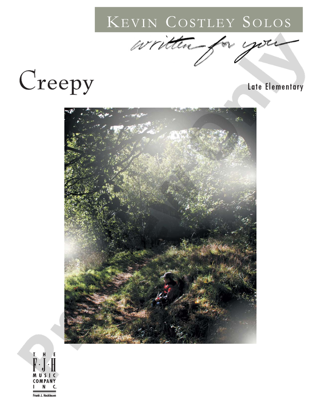 Creepy: Piano: Kevin Costley - Digital Sheet Music Download