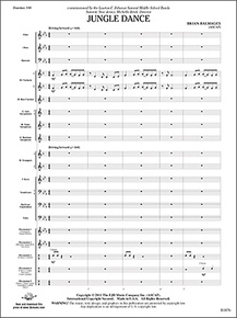 Jungle Dance: Concert Band Conductor Score: Brian Balmages | Alfred Music