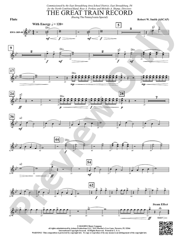 The Great Train Record - Racing the Pennsylvania Special: 1st Flute ...