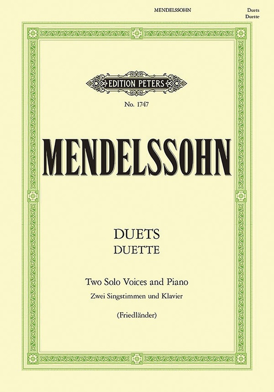 19 Duets for 2 Solo Voices and Piano: Book, Voice | Sheet Music