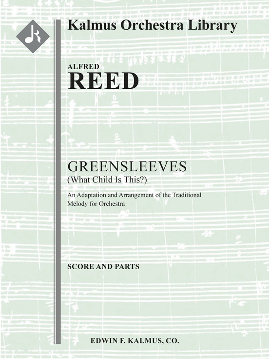 Greensleeves (What Child Is This?): Conductor Score & Parts: Alfred ...