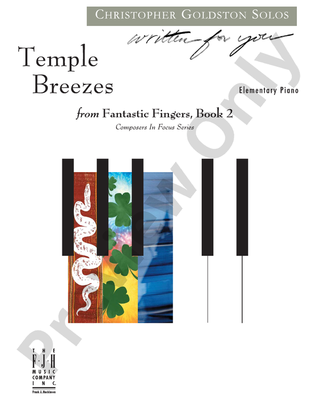 Temple Breezes: Piano: Christopher Goldston - Digital Sheet Music Download