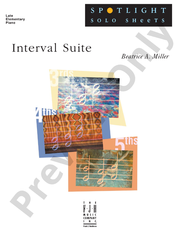 Interval Suite: Piano: Beatrice A. Miller - Digital Sheet Music Download