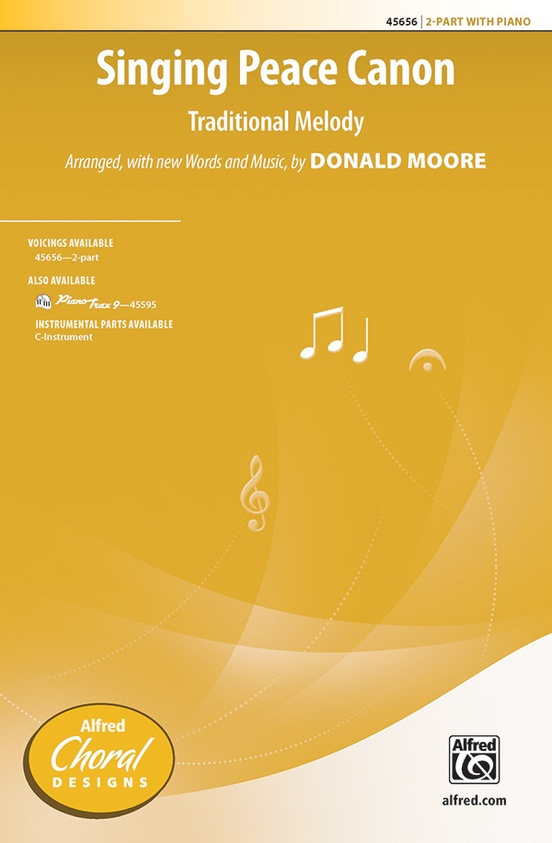 Singing Peace Canon: 2-Part Choral Octavo | Sheet Music