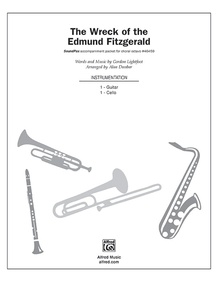 The Wreck of the Edmund Fitzgerald: Guitar: Guitar Part - Digital Sheet ...